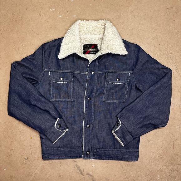 Sears | Jackets & Coats | Vintage 8s Sears The Mens Store Denim ...